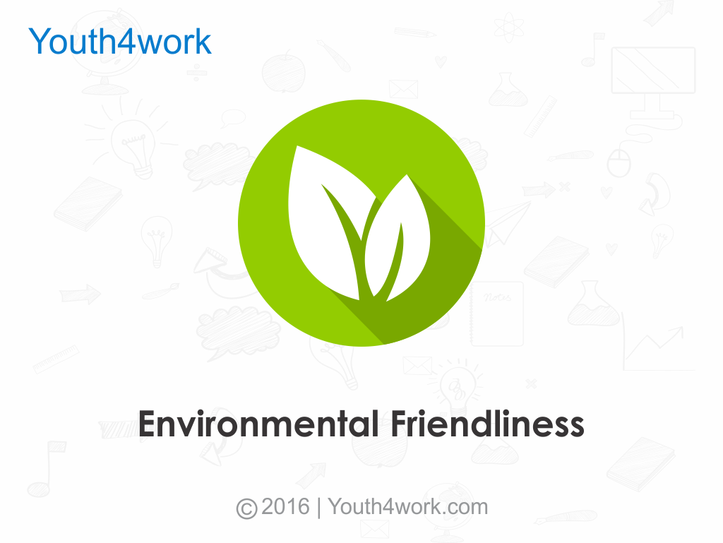 Learn Environmental Friendliness