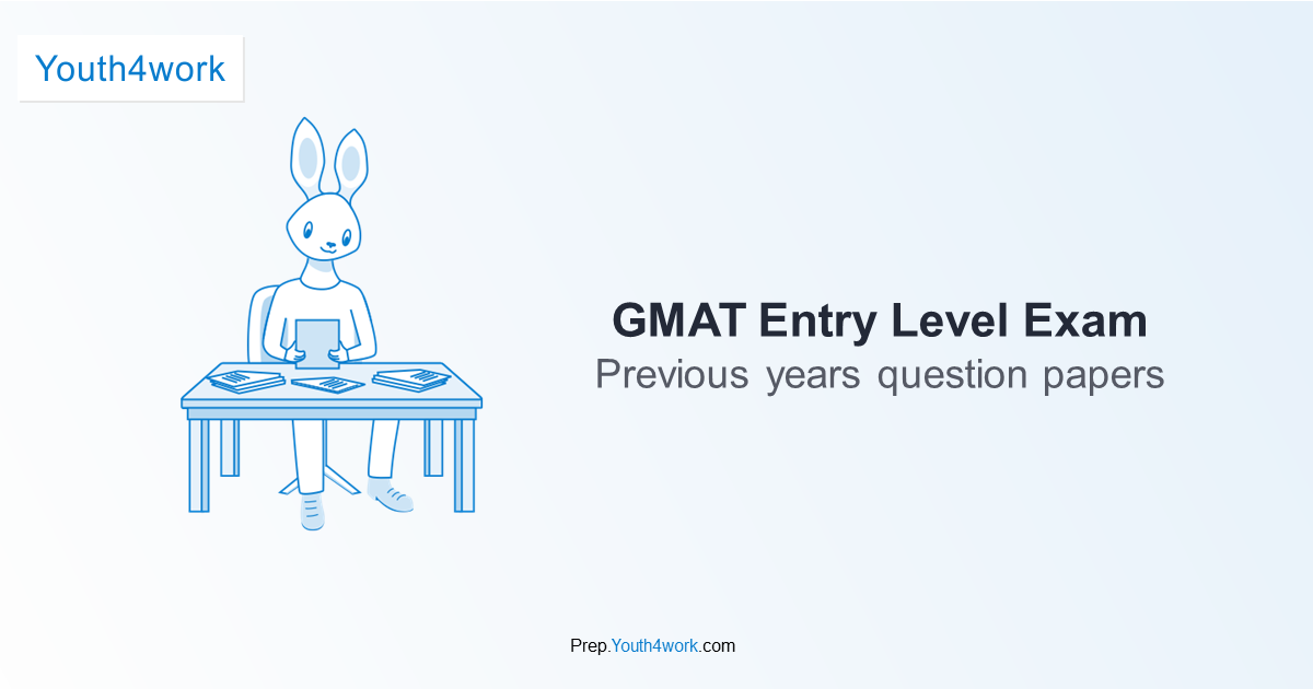 Previous Year Paper of GMAT