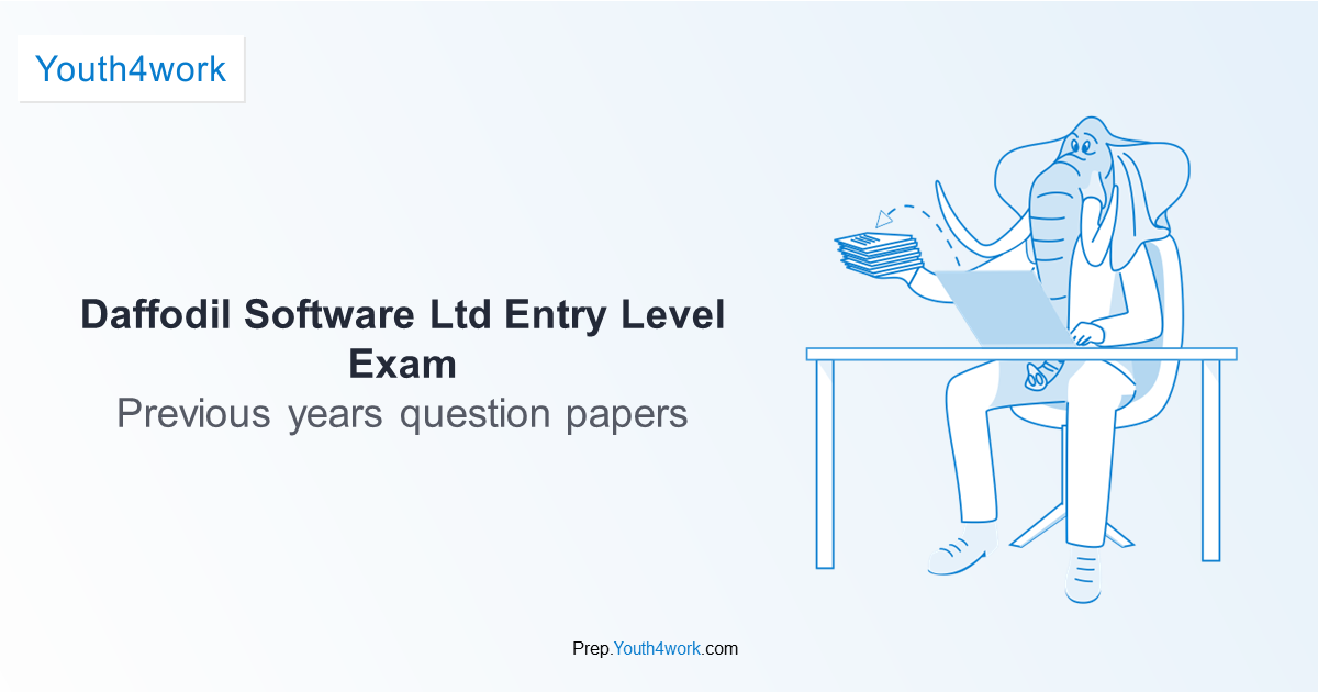 Previous Year Paper of Daffodil Software Ltd