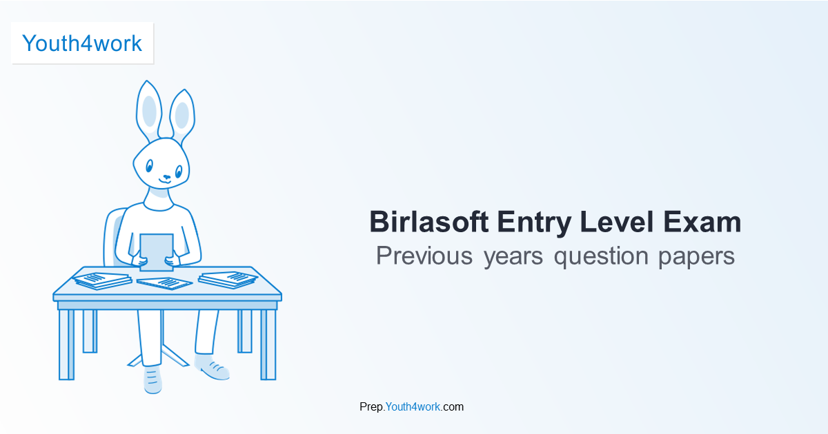Previous Year Paper of BirlaSoft