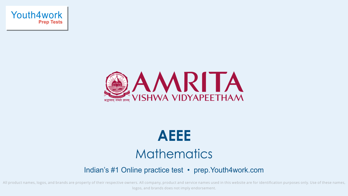 Amrita Entrance Exam Engineering Online Mock Test Series