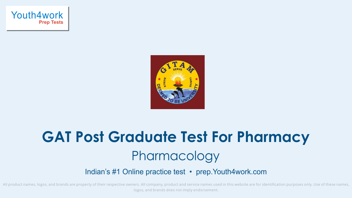 GAT Post Graduate Test series For Pharmacy