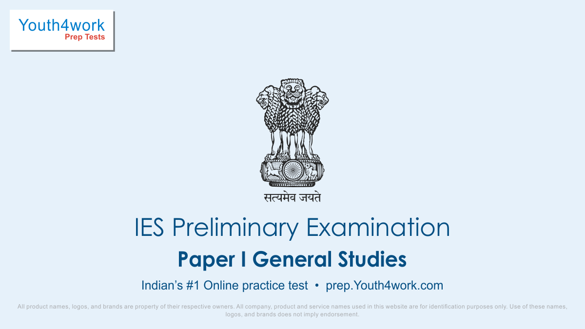 UPSC (IES / ESE) Preliminary Mock Test Series