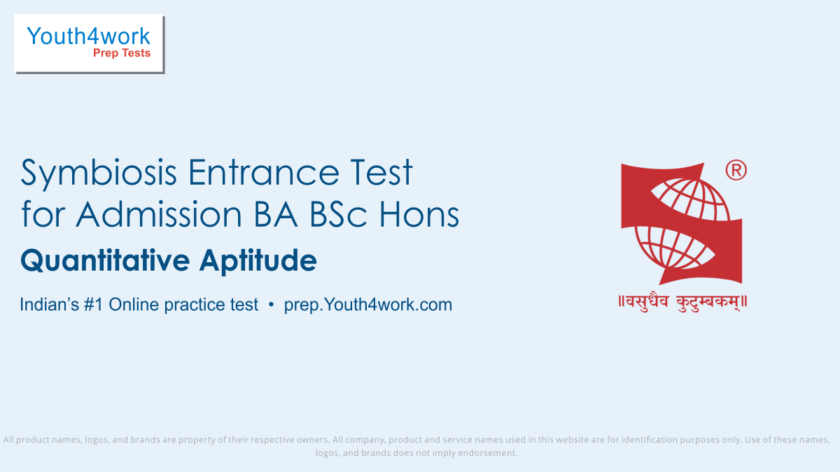 Symbiosis BA BSc Admission Mock Tests