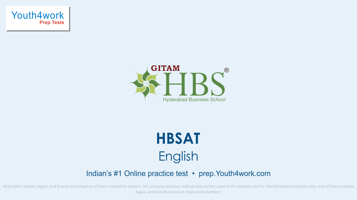 HBSAT MBA Entrance Exam Mock Test Series