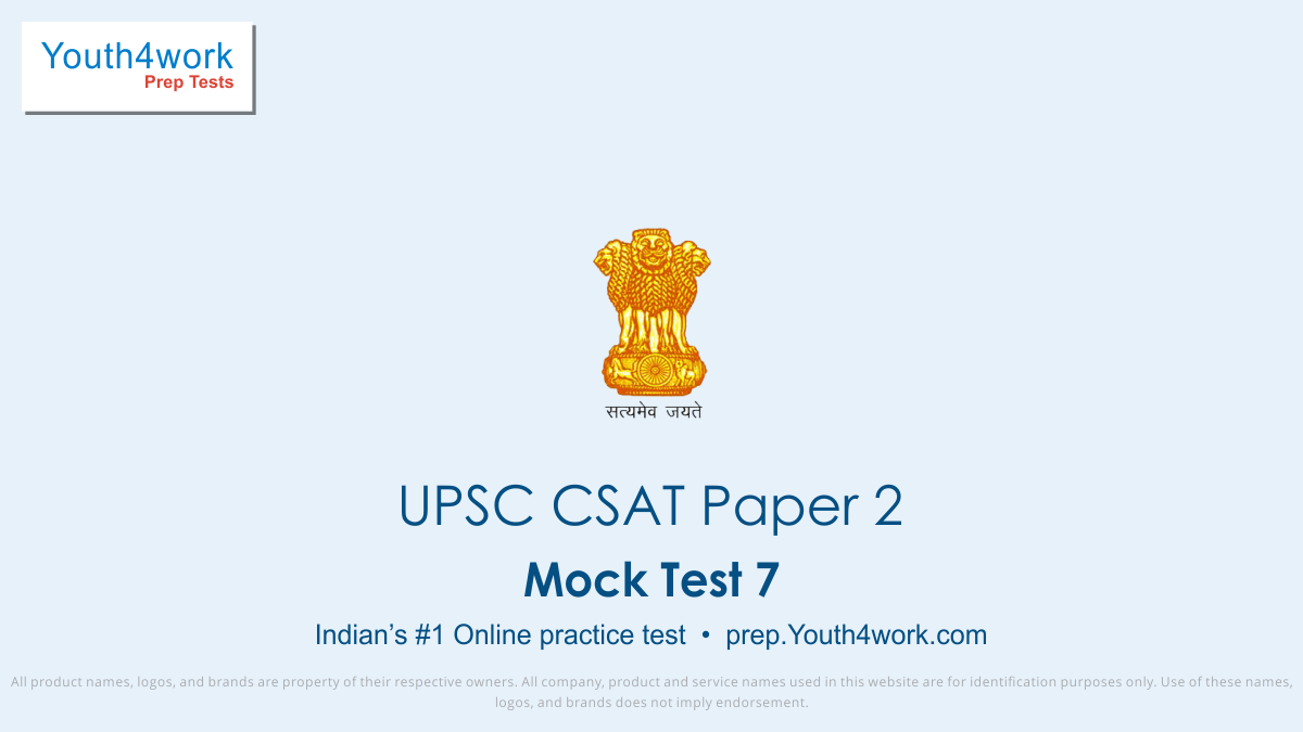 UPSC CSAT Prelims Paper 2 (IAS) Mock Test Series