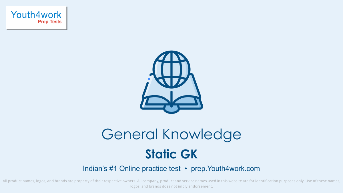 Static GK Free Practice Test Paper