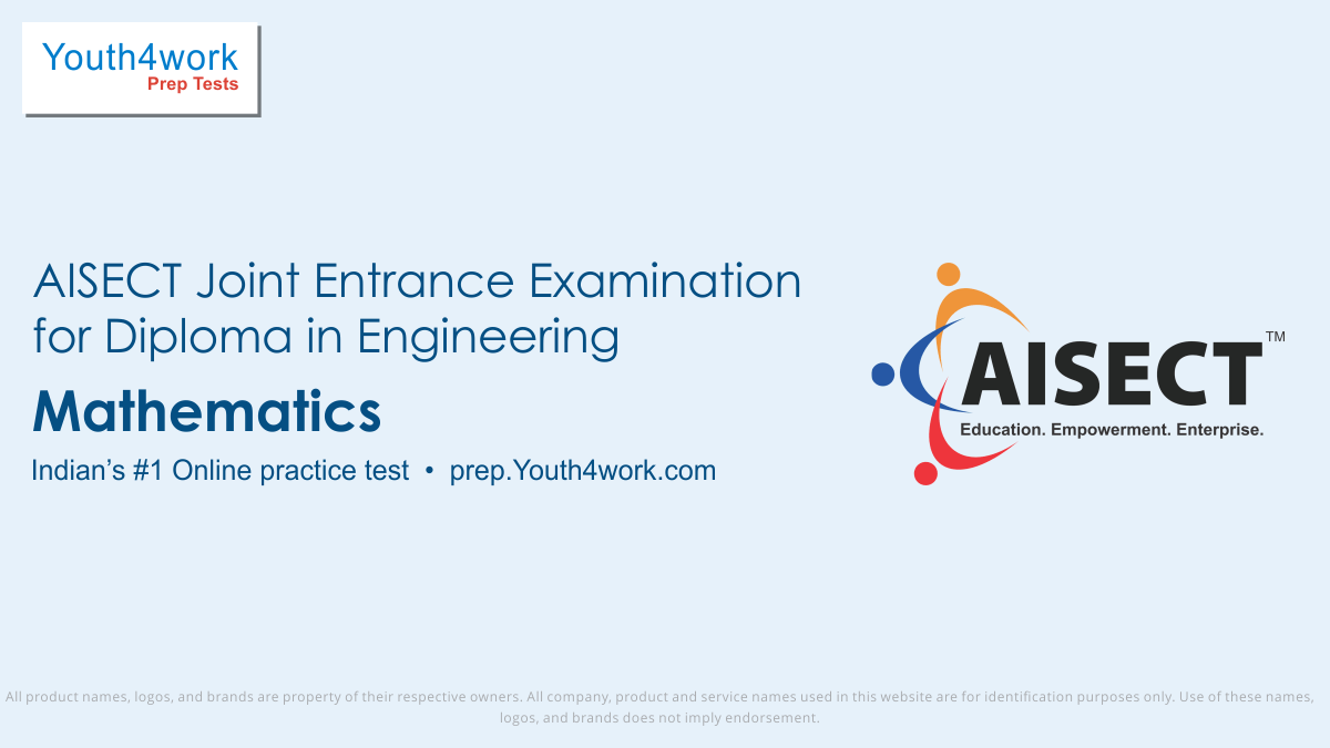 AISECT Joint Diploma in Engineering Entrance Test