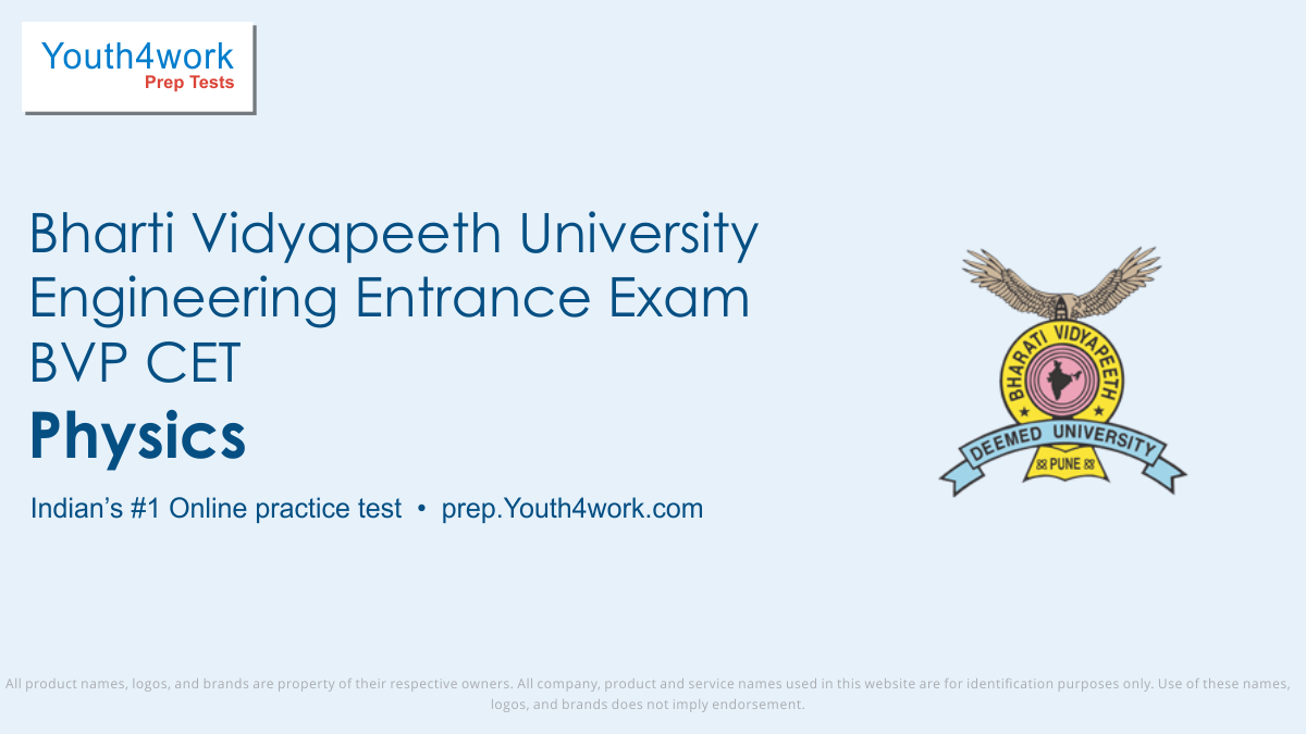 BVP CET Bharti Vidyapeeth University Engineering Entrance Exam Mock ...