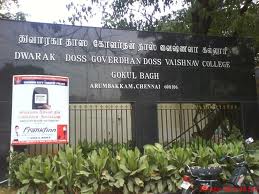 DGVC-Dwaraka Doss Goverdhan Doss Vaishnav College