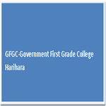 GFGC-Government First Grade College Harihara
