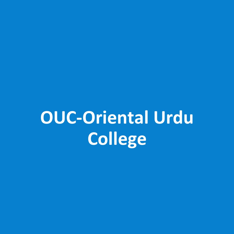 Reviews – OUC-Oriental Urdu College
