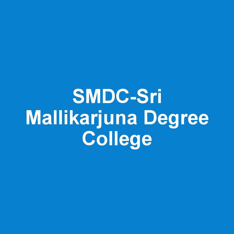 SMDC-Sri Mallikarjuna Degree College
