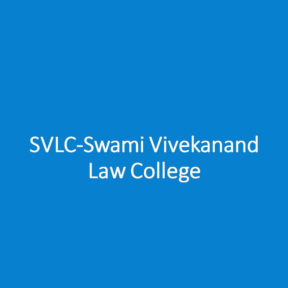 SVLC-Swami Vivekanand Law College
