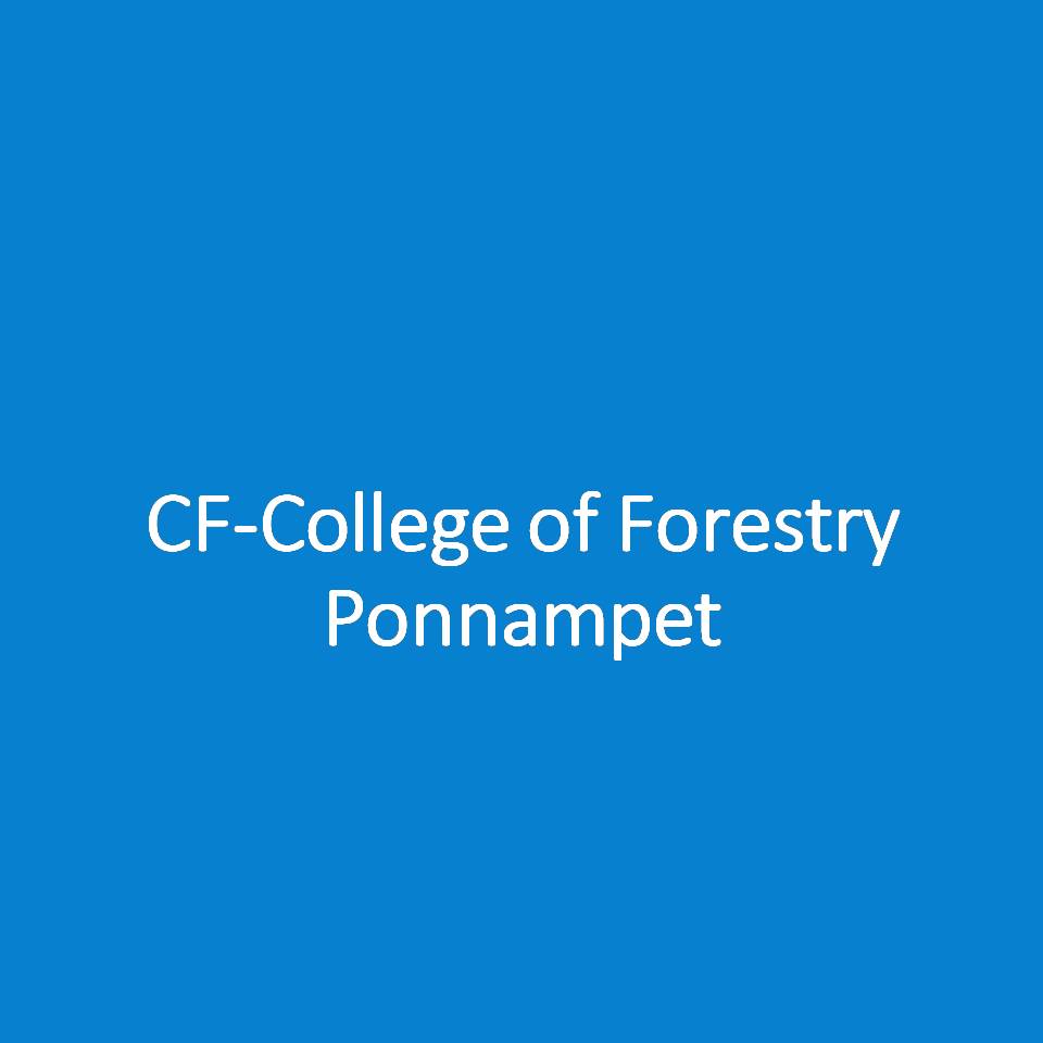 CF-College of Forestry Ponnampet