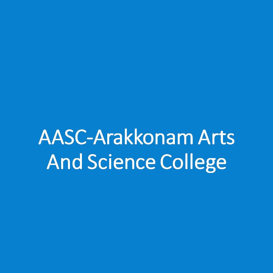 AASC-Arakkonam Arts And Science College