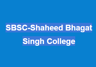 SBSC-Shaheed Bhagat Singh College