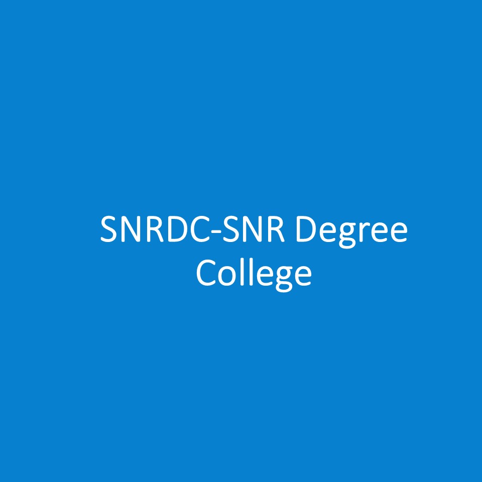 SNRDC-SNR Degree College