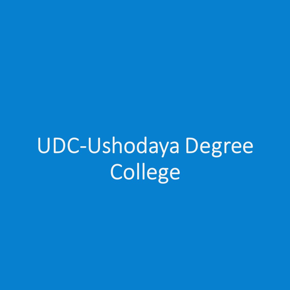 UDC-Ushodaya Degree College