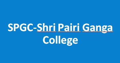 SPGC-Shri Pairi Ganga College