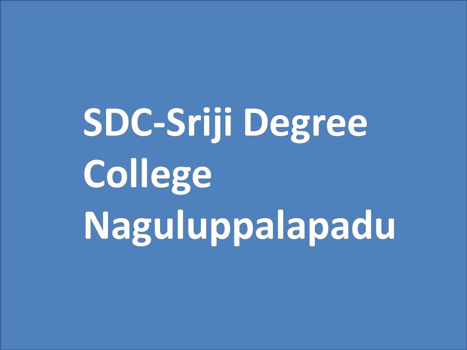 What clubs and societies are there in SDC-Sriji Degree College ...