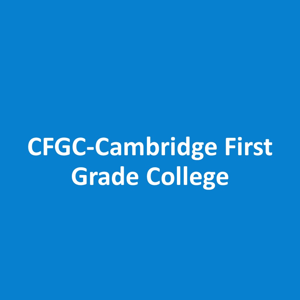Reviews – CFGC-Cambridge First Grade College