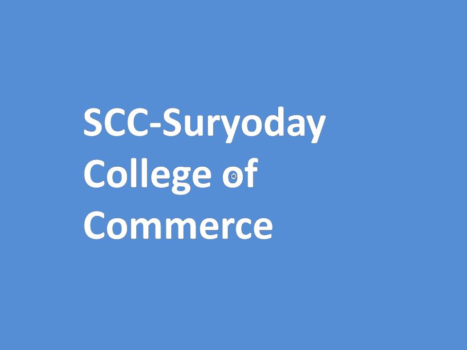 How are the girls in SCC-Suryoday College of Commerce ?-SCC-Suryoday ...