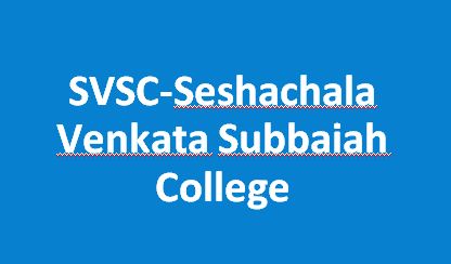 SVSC-Seshachala Venkata Subbaiah College
