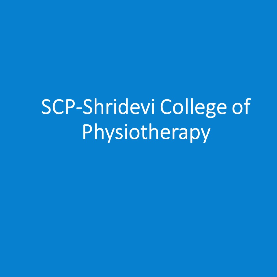 SCP-Shridevi College of Physiotherapy
