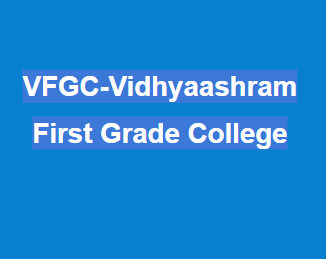 VFGC-Vidhyaashram First Grade College