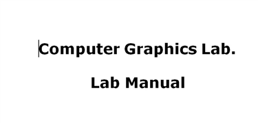 Computer Graphics Lab Manual / Free Study Materials And Study Notes ...