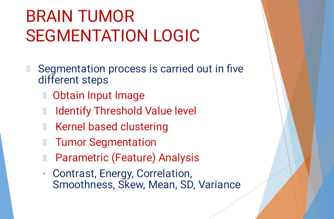 Project- BRAIN TUMOR SEGMENTATION USING KERNAL | Youth4work Portfolios